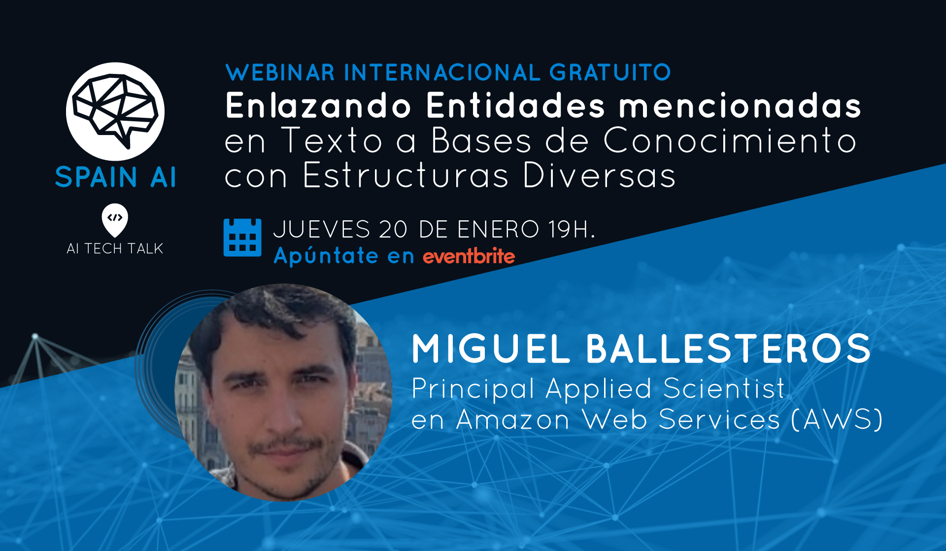 Webinar (AI TechTalk): Enlazando entidades en bbdd con estructuras ...