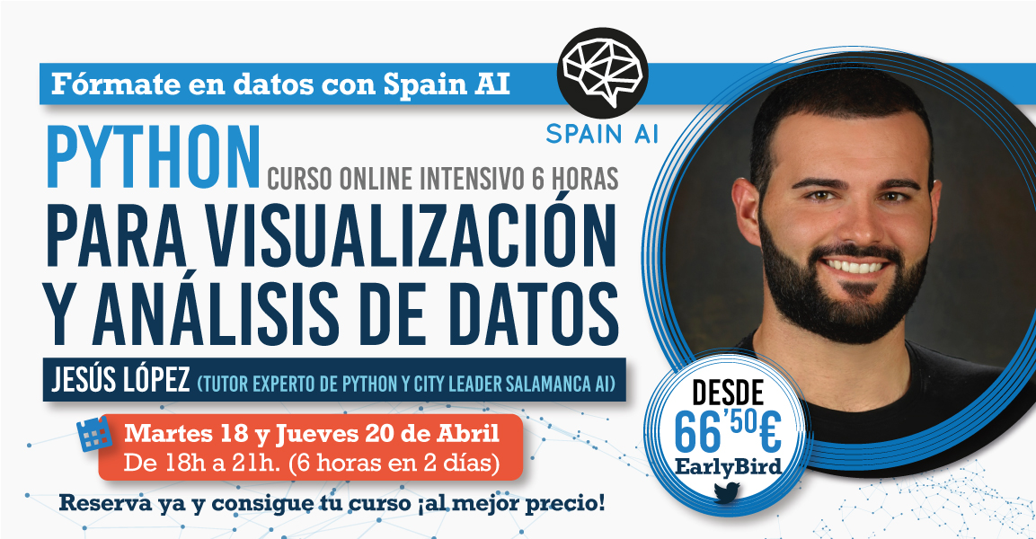 Curso online: Python para Visualización y Análisis de Datos (6hrs ...